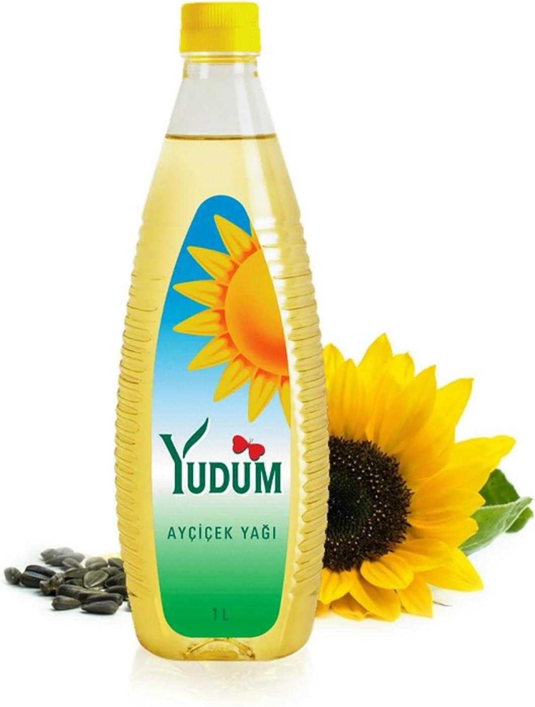 Sunflower Oil by Yudum 1 Litre (3 Pack) | Buy Now with Express ...