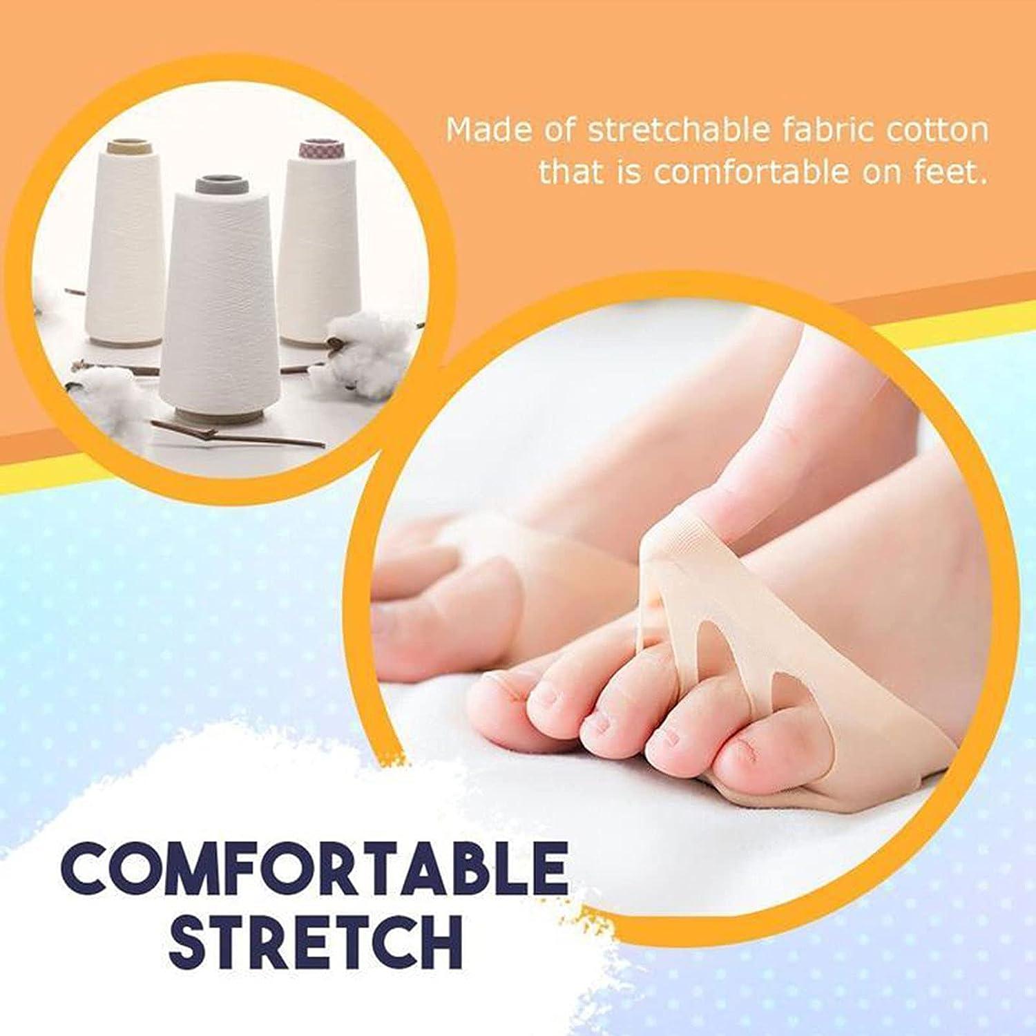 Honeycomb Fabric Forefoot Pads for Women - Breathable Metatarsal Pads ...