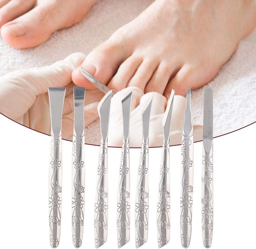 Stainless Steel Foot File Set for Dead Skin Removal | Pedicure Tool Kit ...