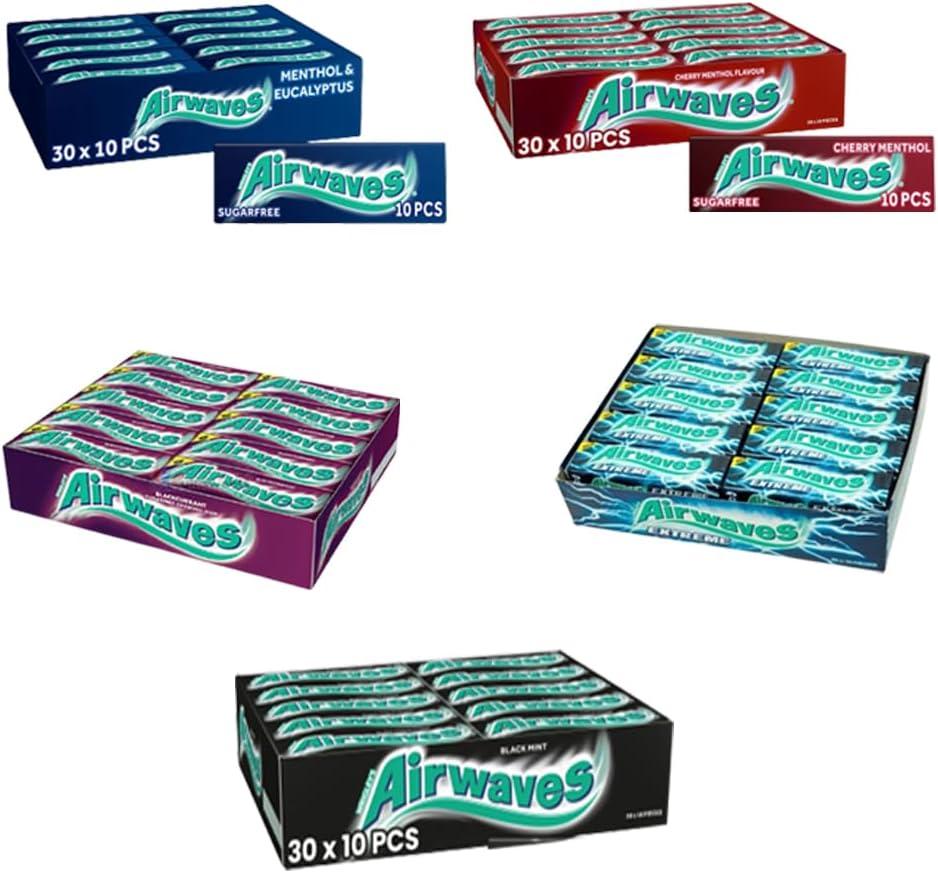 VIMIX All Chewing Gum Collections Full & Half Box - Extra Airwaves Extra Refreshers Chupa Chups ...