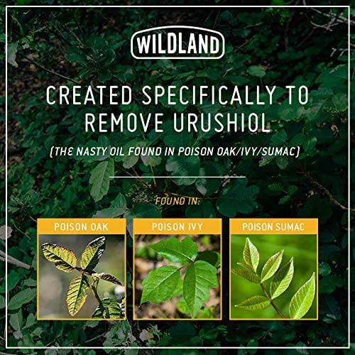 Wildland Poison Oak & Poison Ivy WASH 12oz - Remove Urushiol, Treat ...