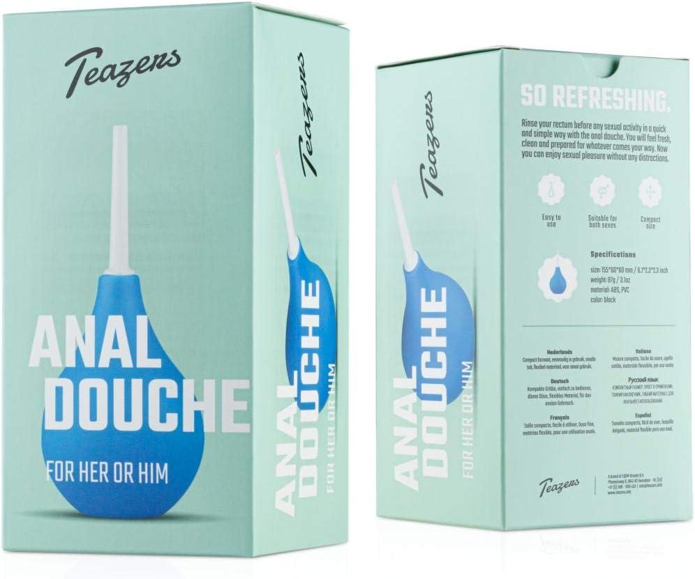 Teazers Intimate Shower Enema Syringe - 150ml Anal Cleaning For Him ...