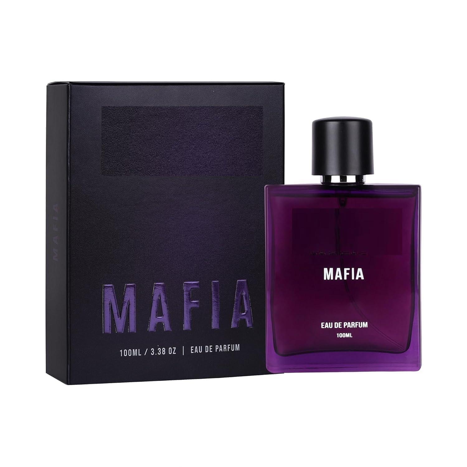 MAFIA Eau De Parfum Perfume For Men 100ml Premium Spicy & Woody Long ...