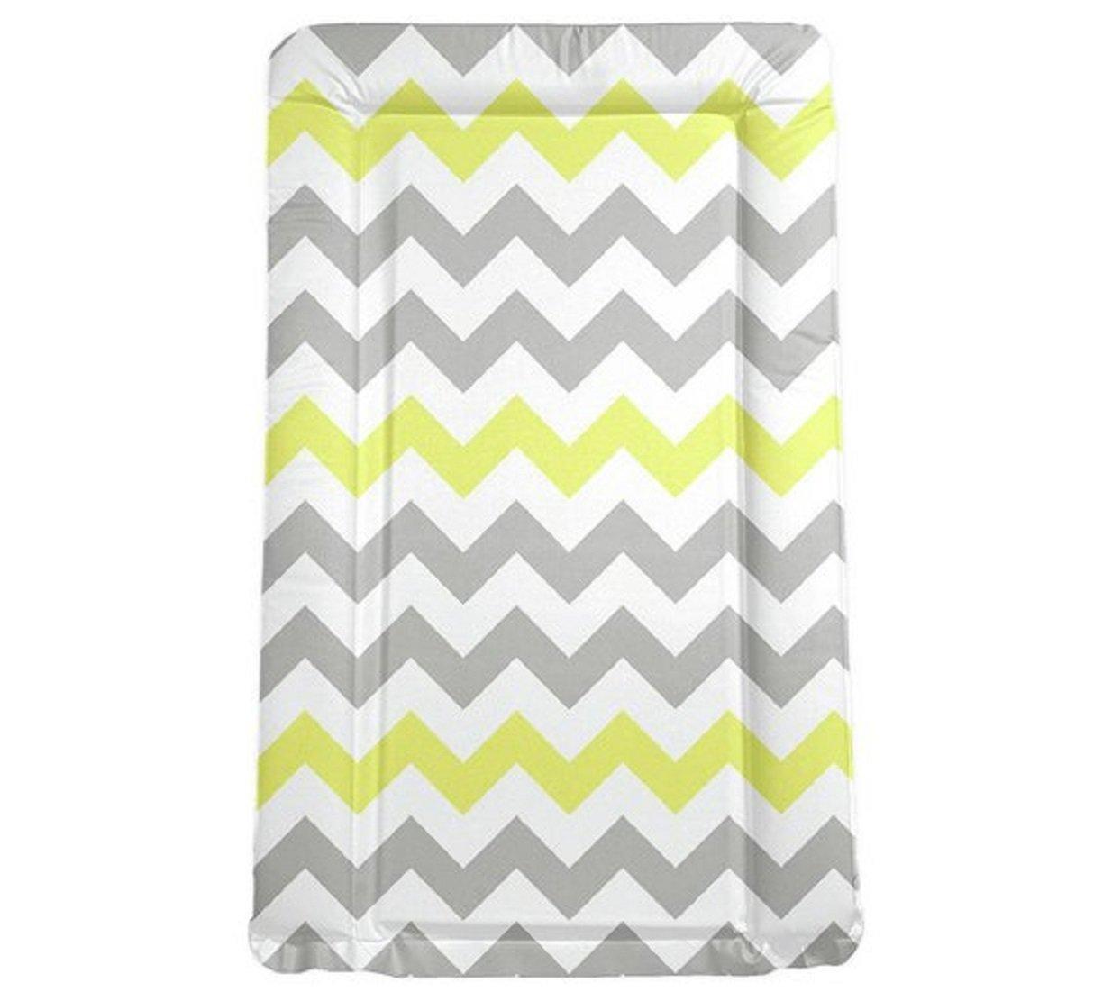 My Babiie Grey Chevron Changing Mat in Stylish Grey & Yellow | Buy Now ...