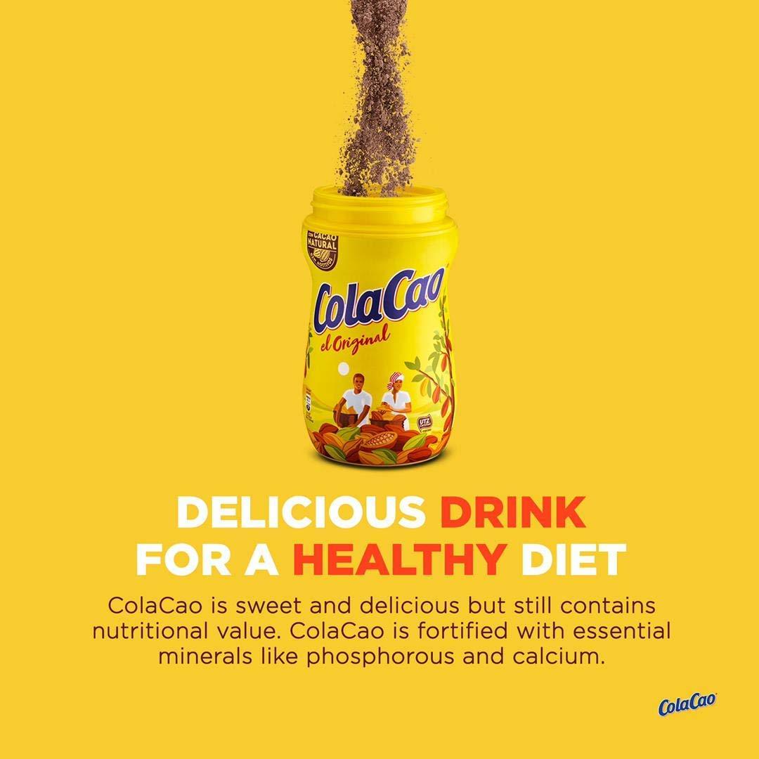 ColaCao Original Chocolate Drink Mix | Made with Natural Cocoa Beans in ...