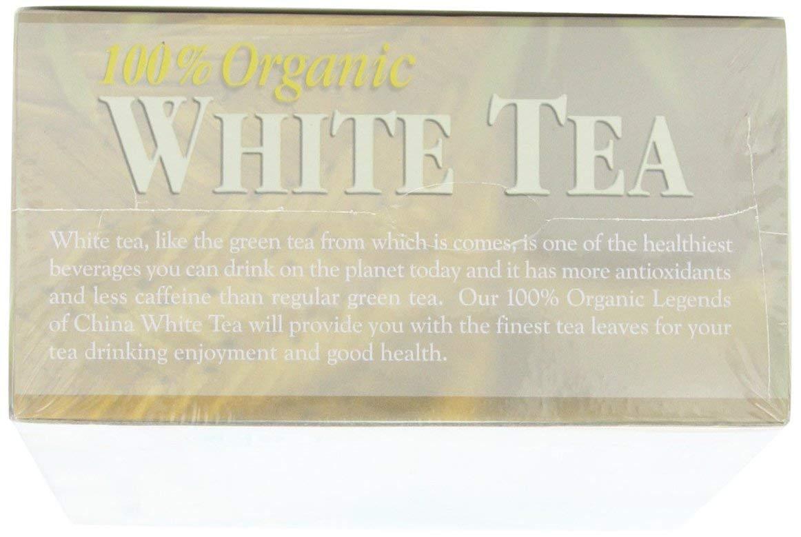 Organic White Tea - 100 Bags | Premium Quality Loose Leaf Tea | Buy Now ...