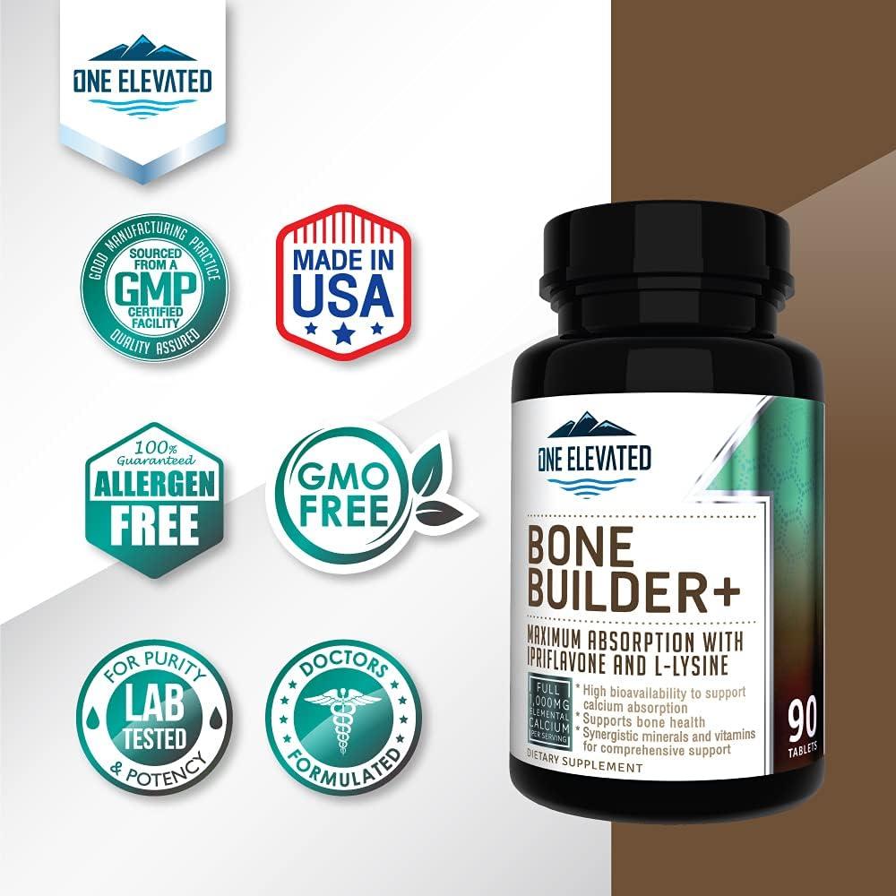 Bone Builder Calcium Supplement for Optimum Bone Health - Calcium ...