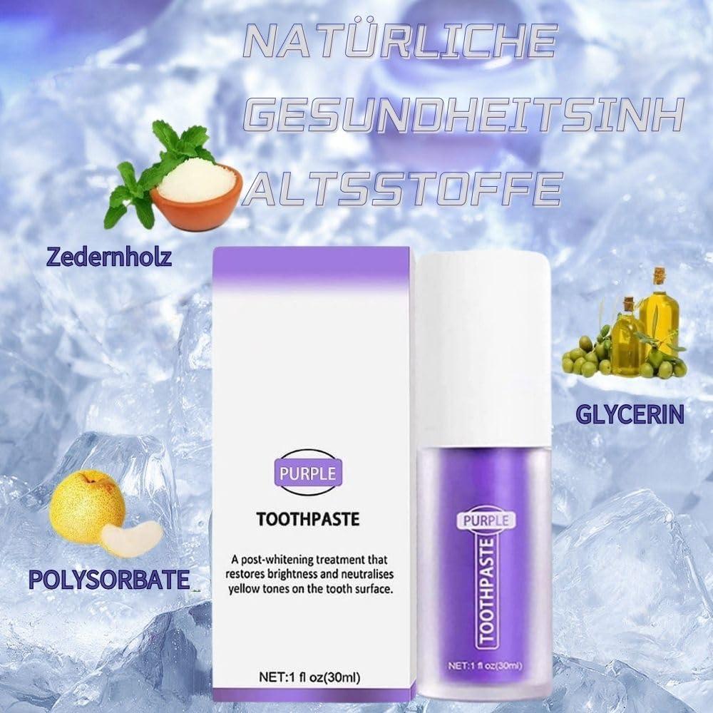 Purple Teeth Whitening Toothpaste | Brighten Your Smile & Eliminate ...