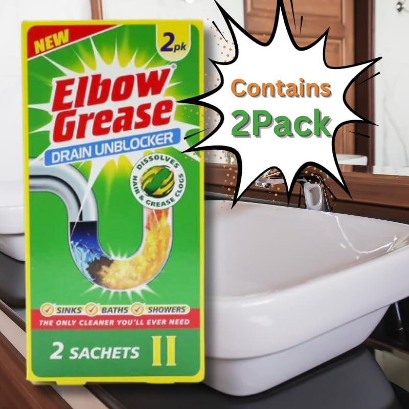 Elbow Grease Drian Unblocker 2 Sachets (PACK OF 2 BOX) | Buy Now with ...