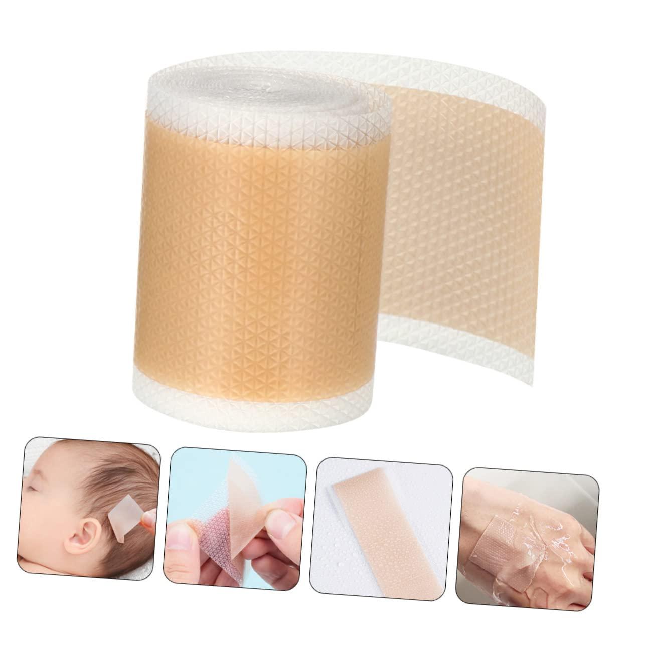 GLEAVI Silicone Scar Sticker Roll - Waterproof Tape for Surgical Scars ...