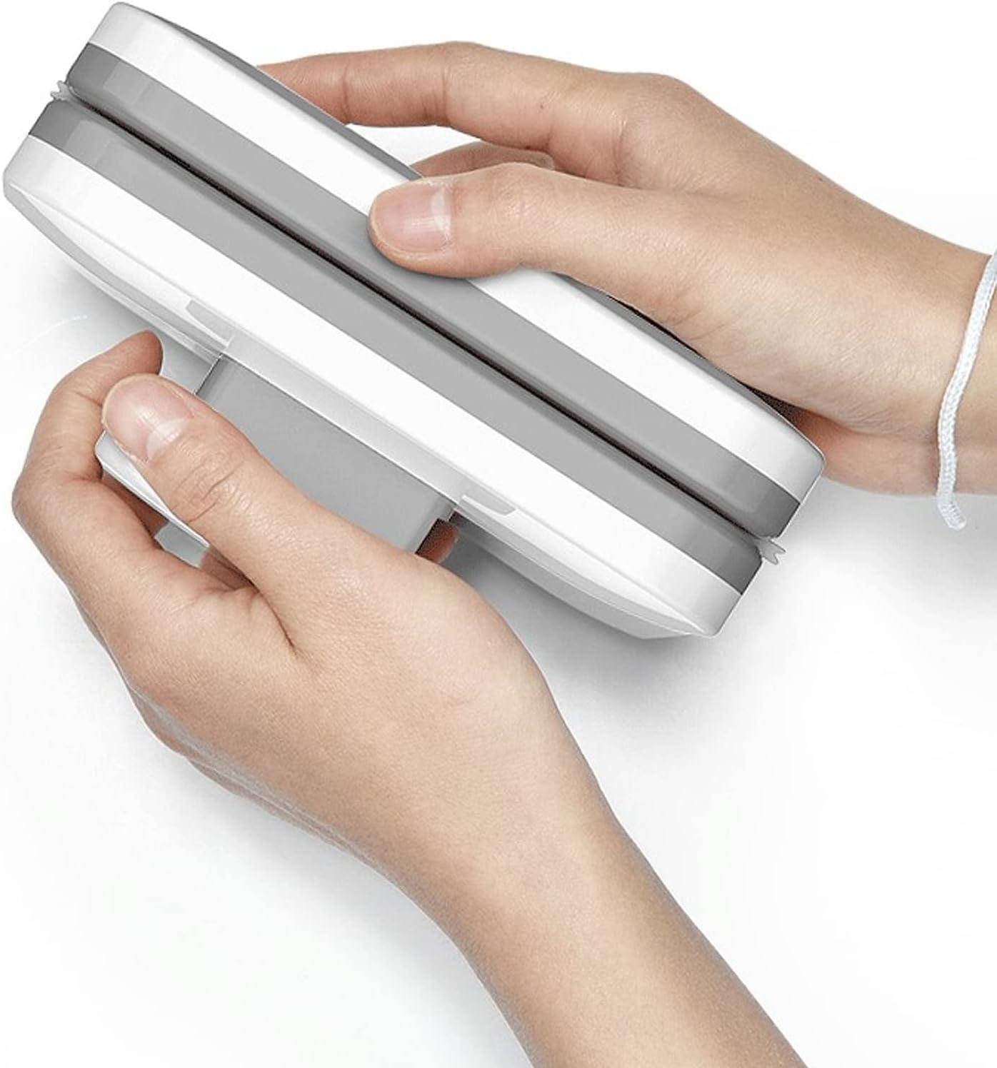 XHTLLO Double Sided Magnetic Window Cleaner with Silicone Squeegee ...