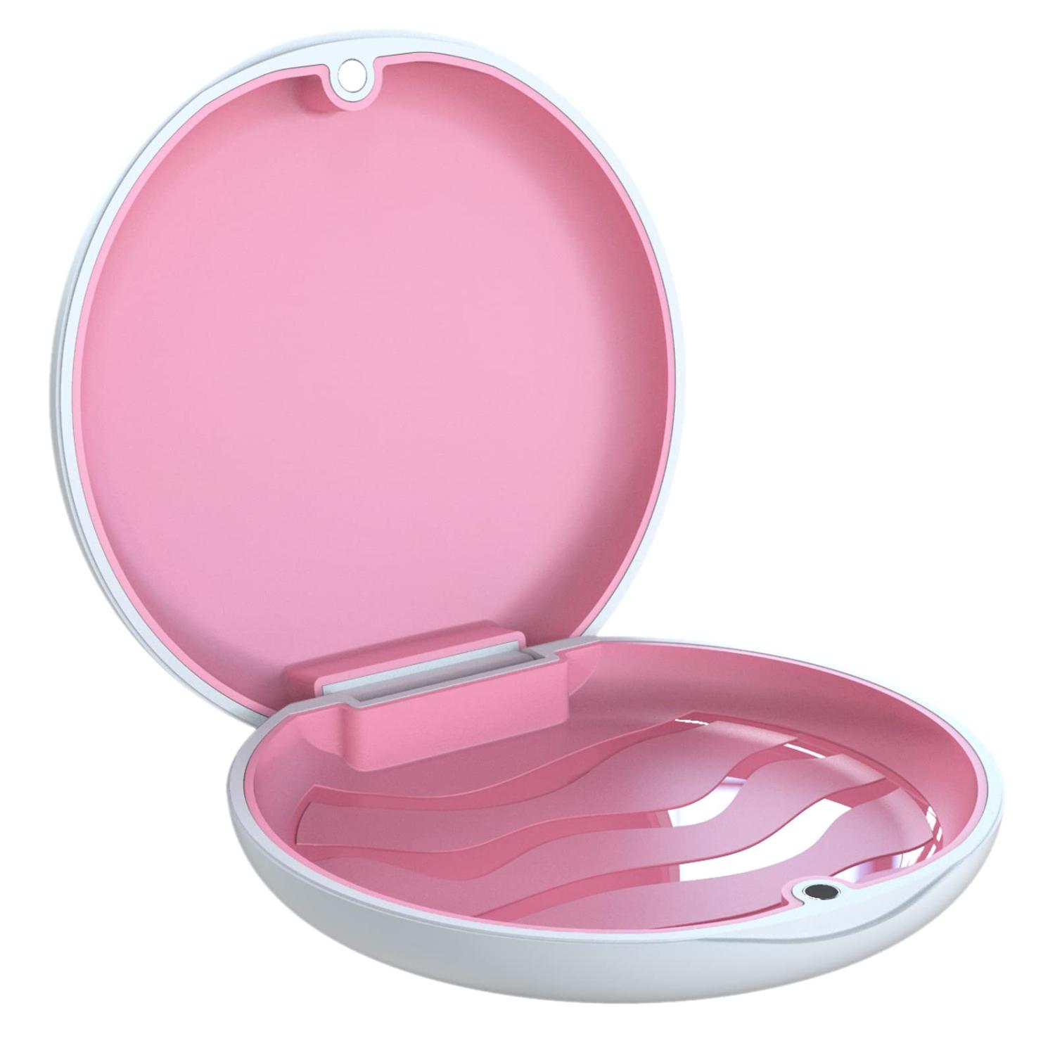 ARGOMAX Aligner Case Retainer Box 1 Piece - White & Rose Red Silicone ...