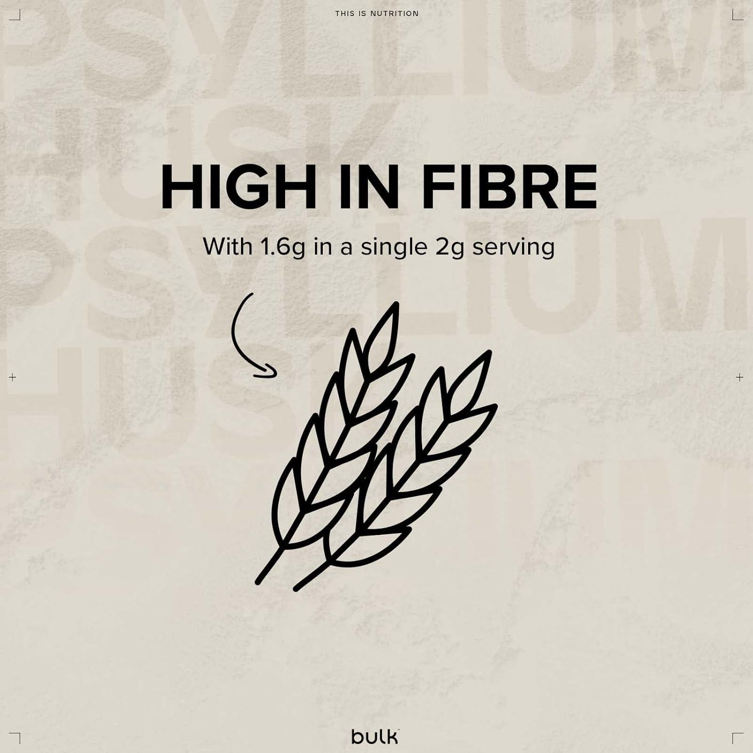 Bulk Pure Psyllium Husk Powder High in Fibre 1 kg Packaging May Vary ...