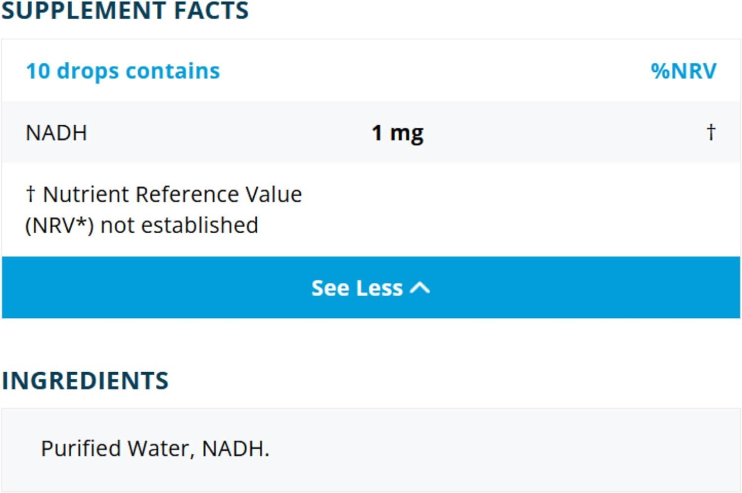 Vitamin B3 Nicotinamide Liquid Supplement - 100ml | Additive Free ...