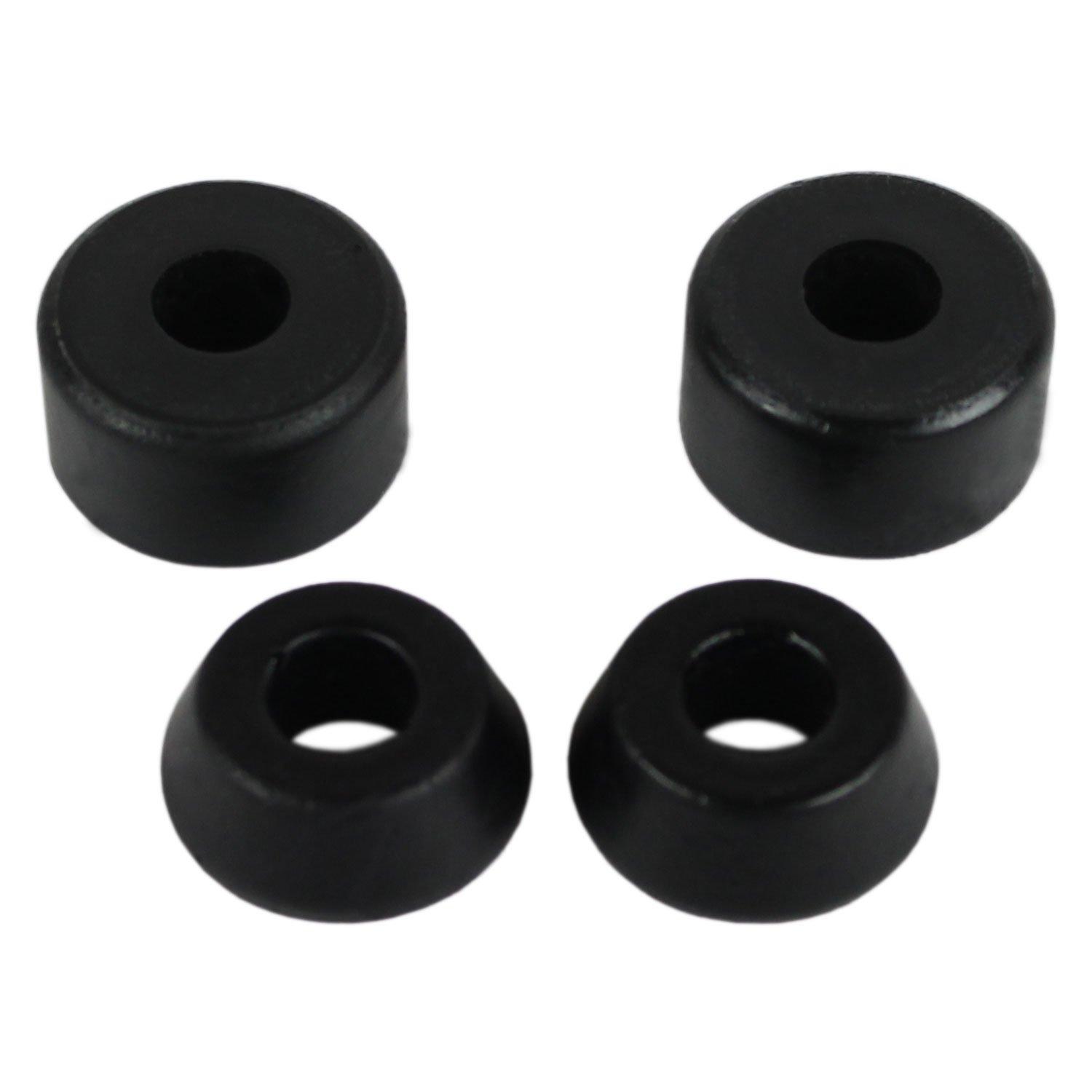 Dimebag Skateboard Longboard Truck Replacement Bushings (98A Black ...