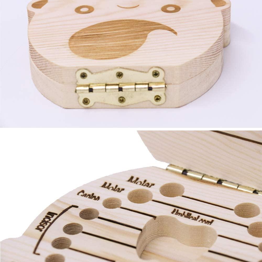 OYEFLY Baby Tooth Box,Cute Children Tooth Container Personality Baby ...