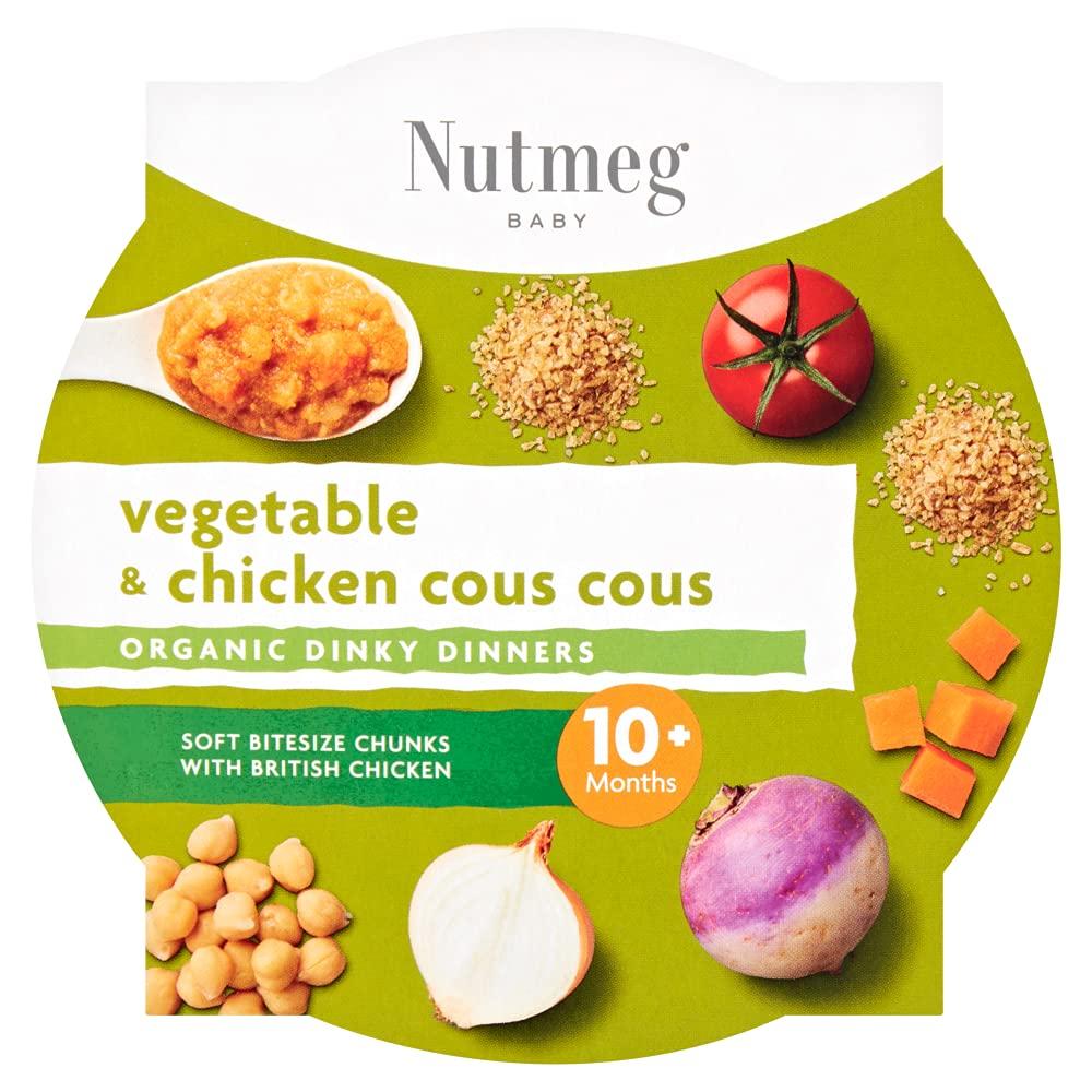 Nutmeg Vegetable & Chicken Cous Cous 10M+ 190G 1 x 1 g | Buy Now with Express International ...