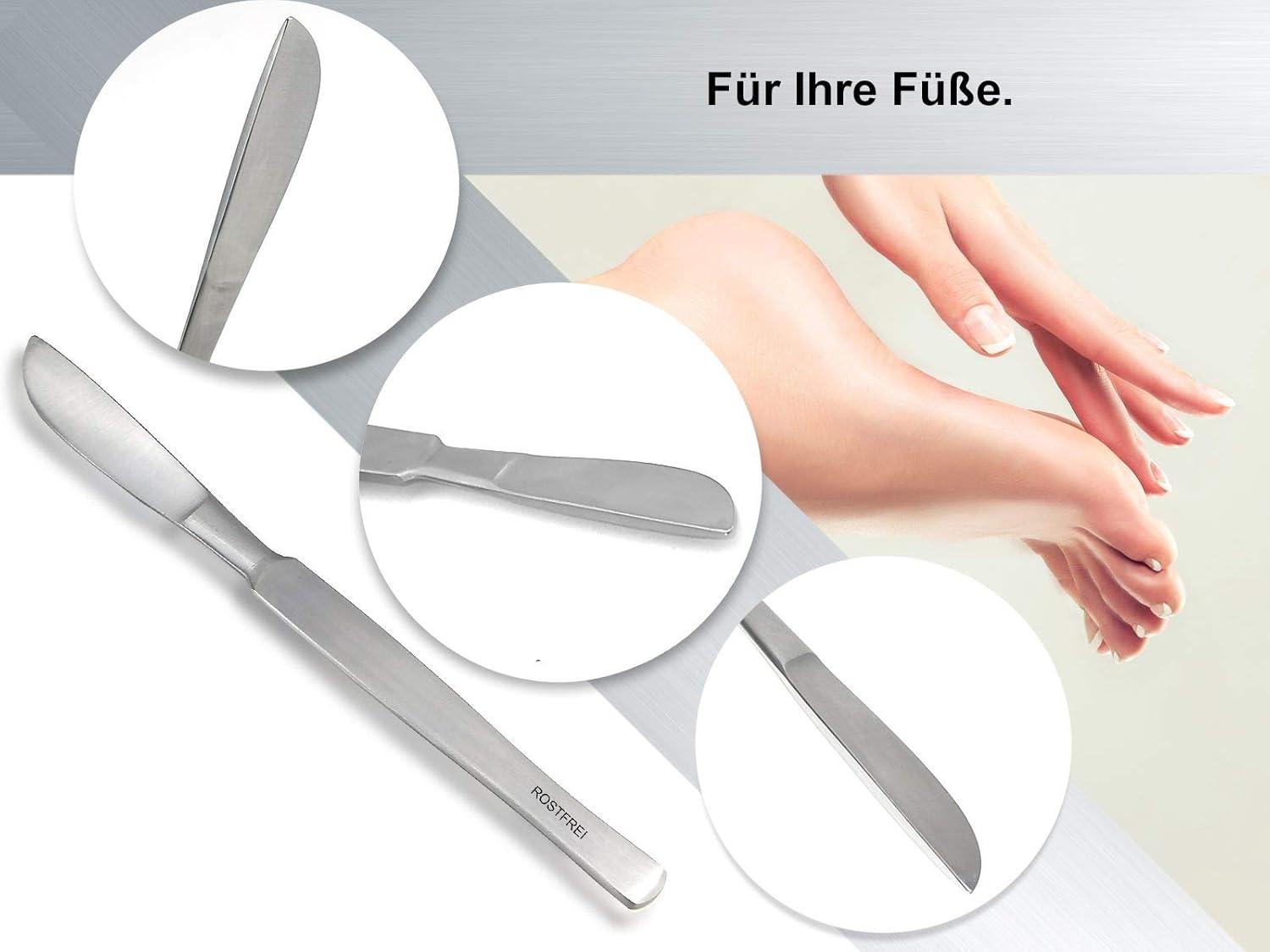 Stainless Steel Stumped Scalpel & Corneal Scale Remover - Foot Care ...