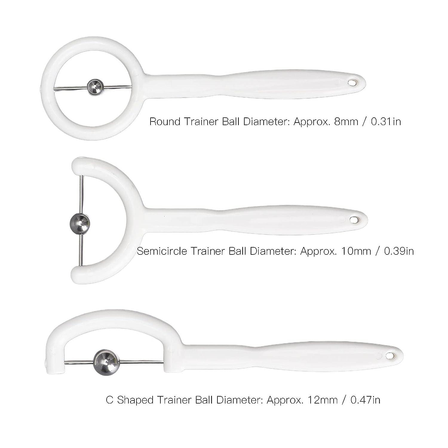 Stainless Steel Tongue Muscle Trainer Set - Oral Muscle Strength ...