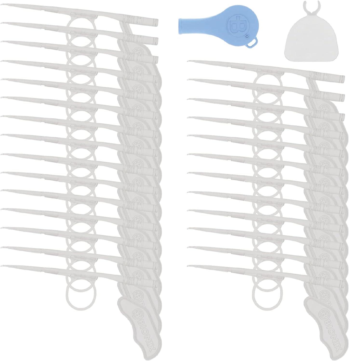 Bionix Lighted Articulating Ear Curette Earwax Removal Tool - 25 Count ...