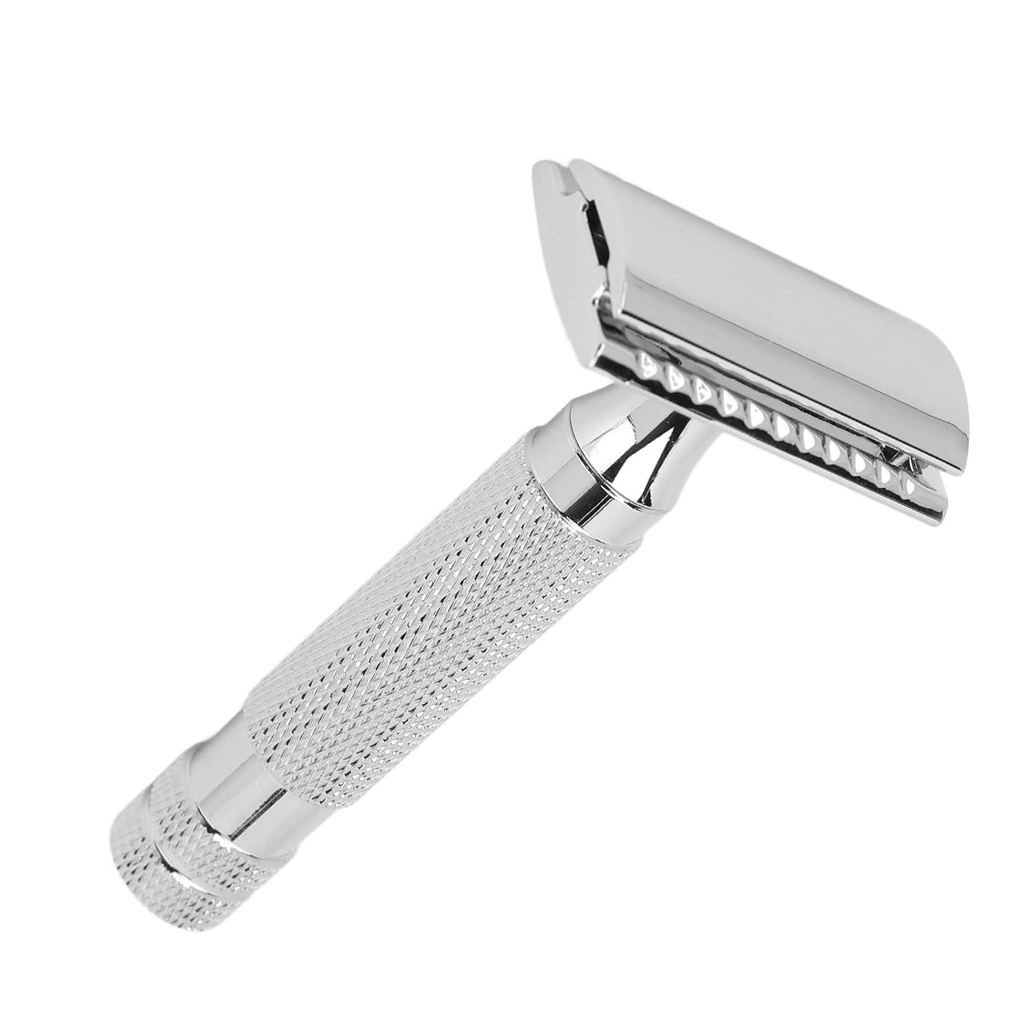 Safety Beard Trimmer Handle with Double Edges - Manual Beard Trimmer ...