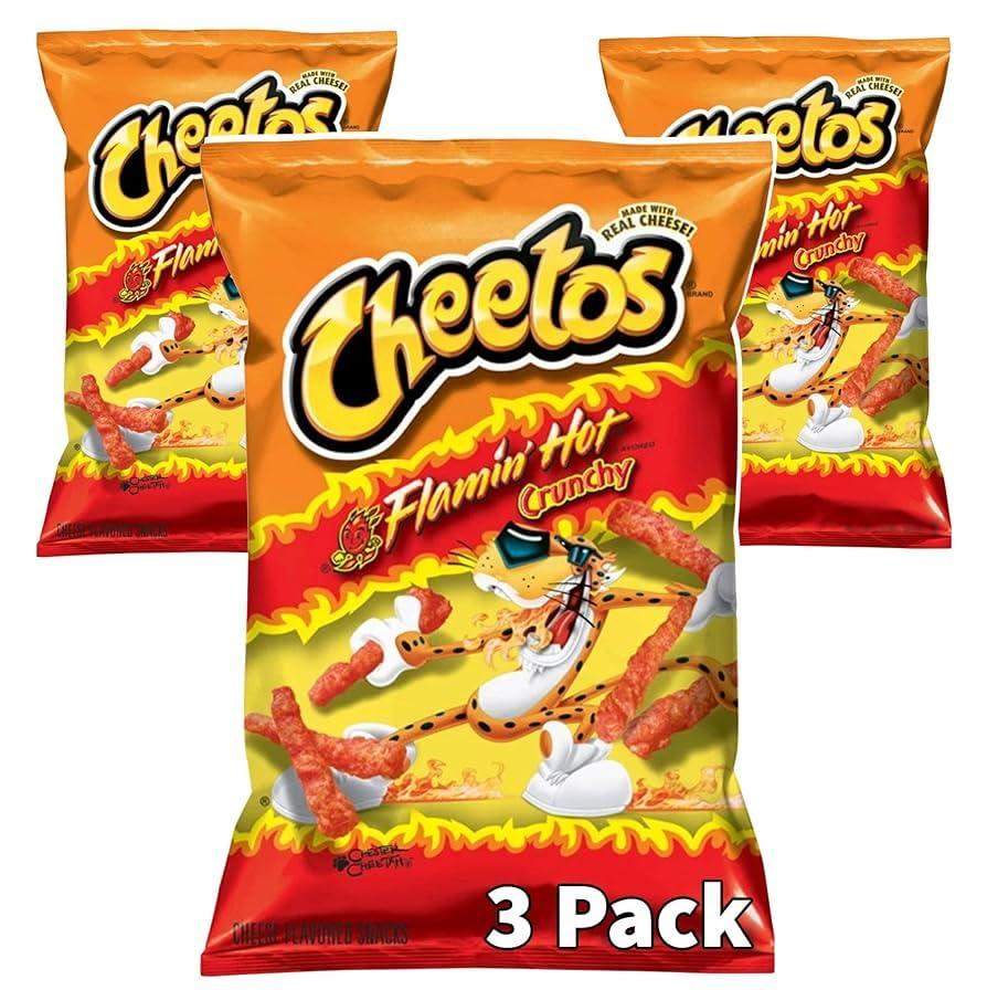 Cheetos Crunchy Hot 226g - Pack of 3 - Imported | Buy Now with Express ...