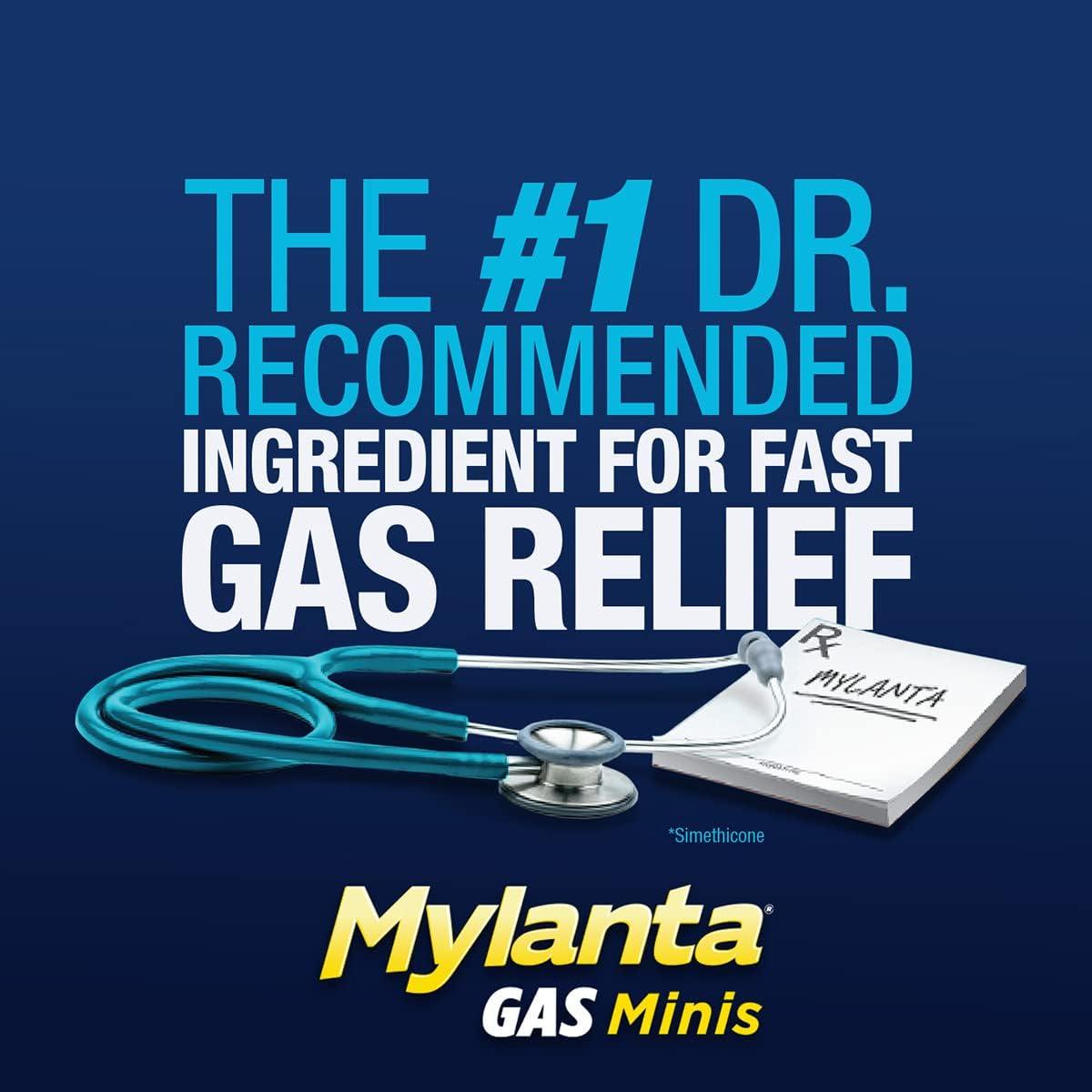 Mylanta Gas Relief Tablets - 60 Count Assorted Fruit Flavored Minis
