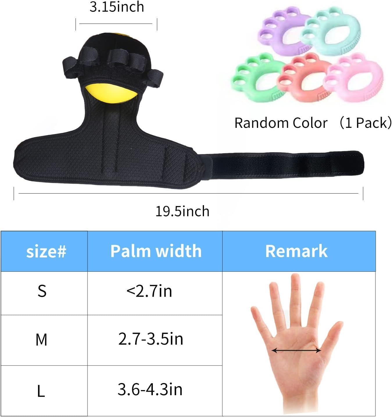 Large Anti-Spasticity Finger Grip Strength Ball - Hand Rehabilitation ...