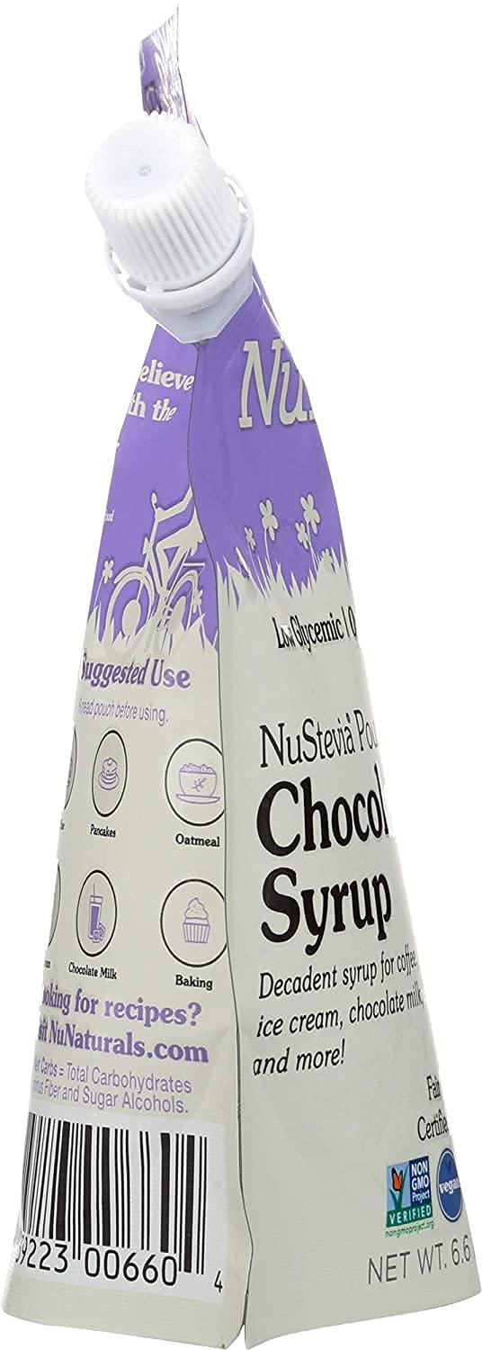 Nunaturals Nustevia Pourable Chocolate Syrup - 6.6 oz | Sugar-Free ...