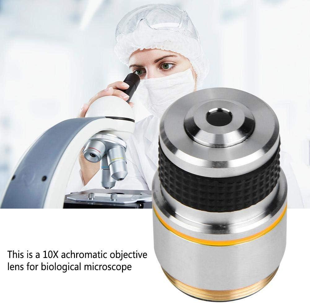 Achromatic Microscope Objective 10X Achromatic Objective Lens 160/0.17 ...