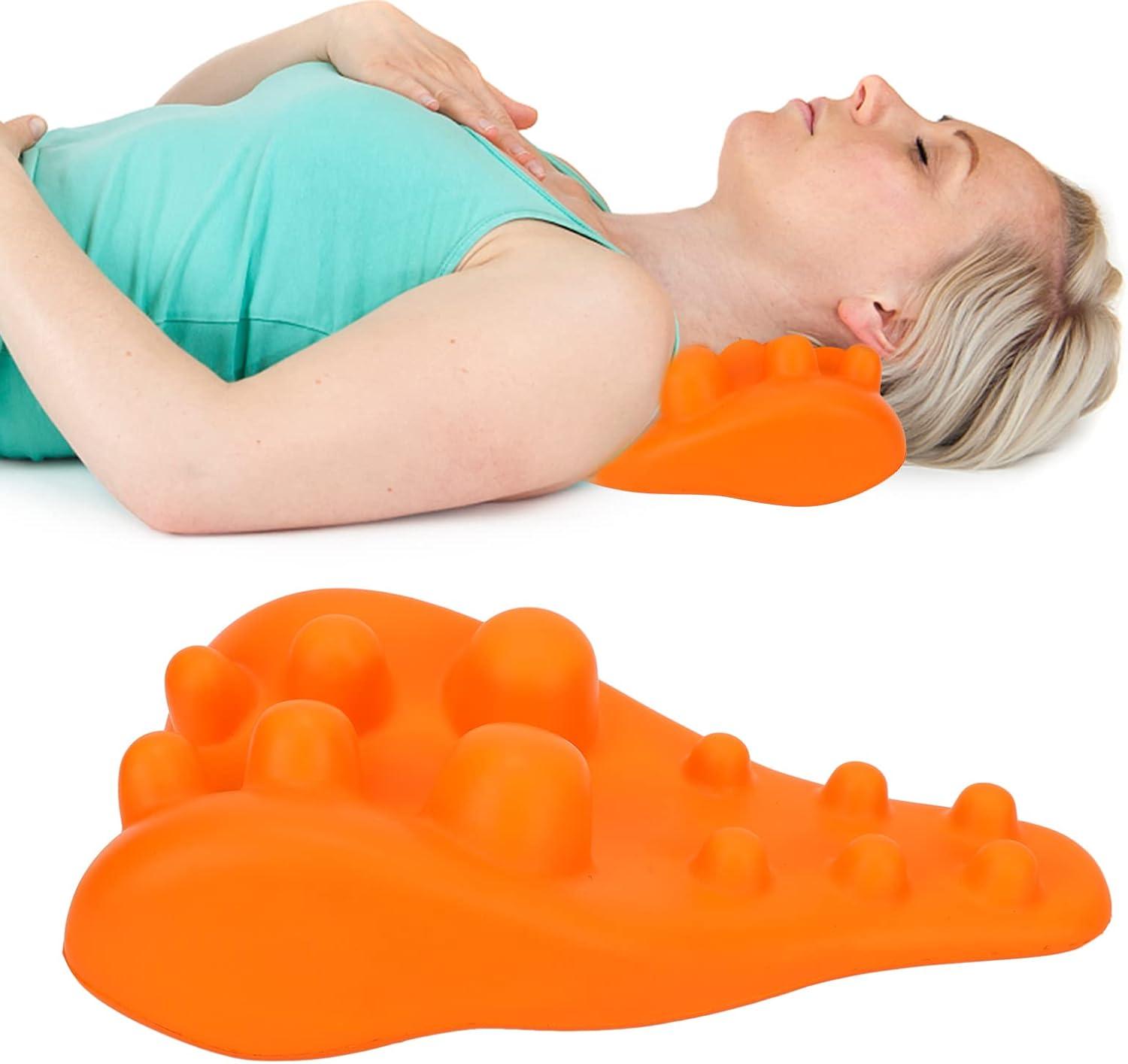 Neck Shoulder Relaxer - Gentle Stretching Foam Traction Device with ...