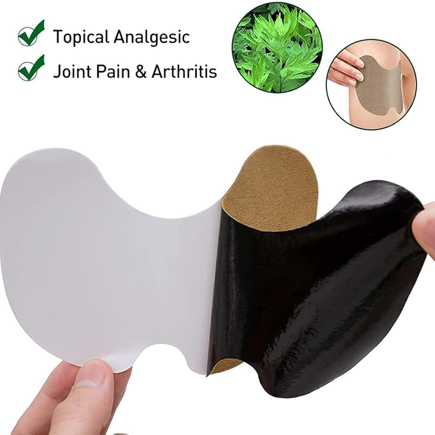 Knee Relief Plasters - Wermholz Extract Stickers for Quick Joint Pain ...