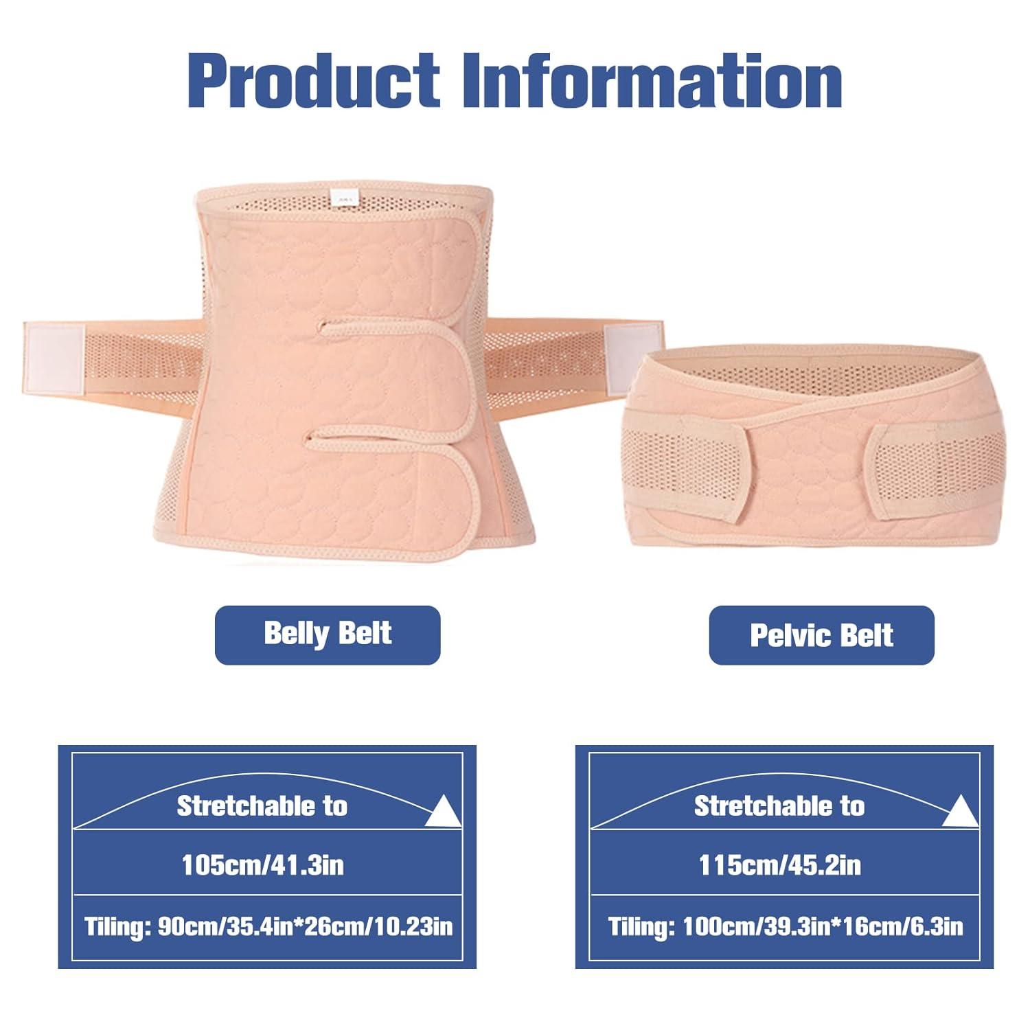 Modloan Postpartum Belly Wrap 3 in 1 - Postpartum Belly Band Belt for ...