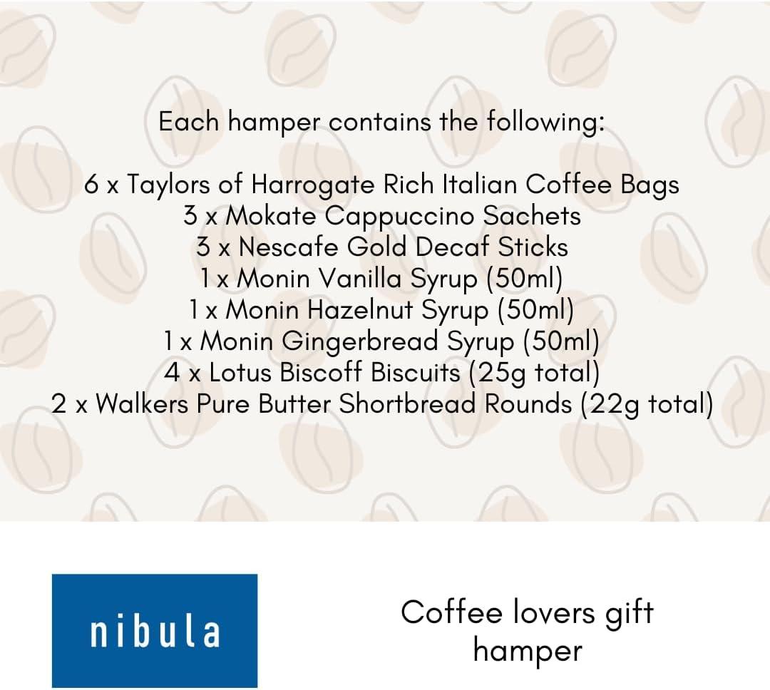 Coffee Gift Set | includes Coffee Bags Monin Gingerbread Syrup Vanilla ...