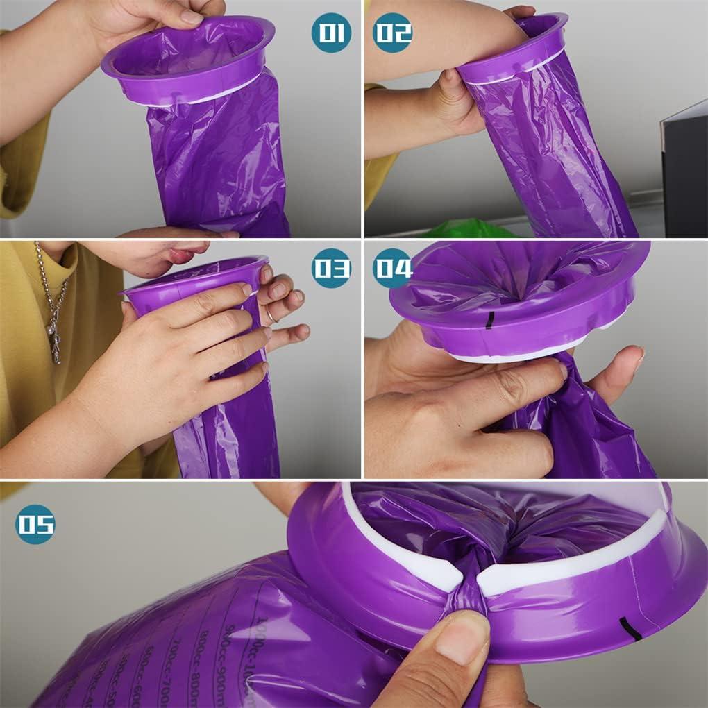 Disposable Vomit Bags - 16 PCS | Emesis Bags for Morning Sickness ...