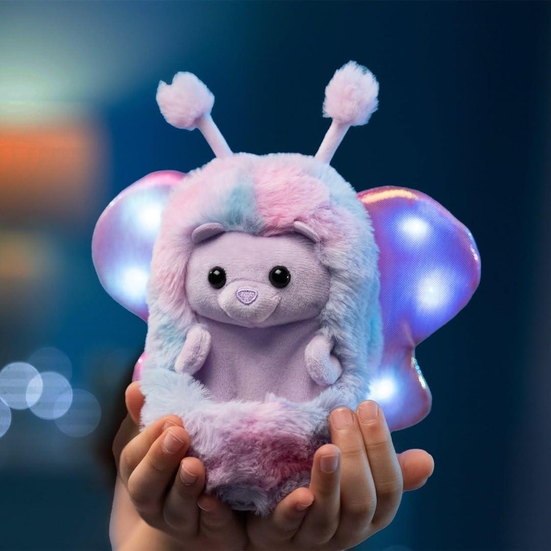Curlimals Flutter Wonders Bella Bear: Interactive Plush Butterfly with ...