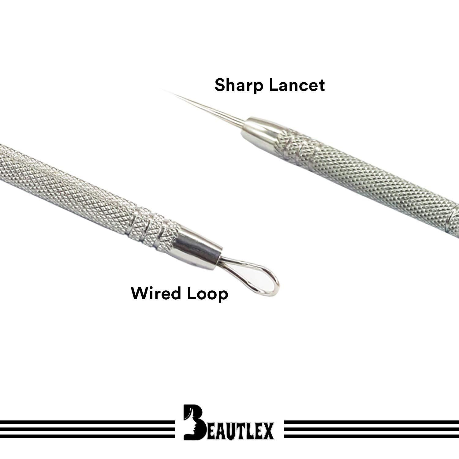 Lancet for Facial Milia & Whitehead Extraction Tool | Double Ended ...