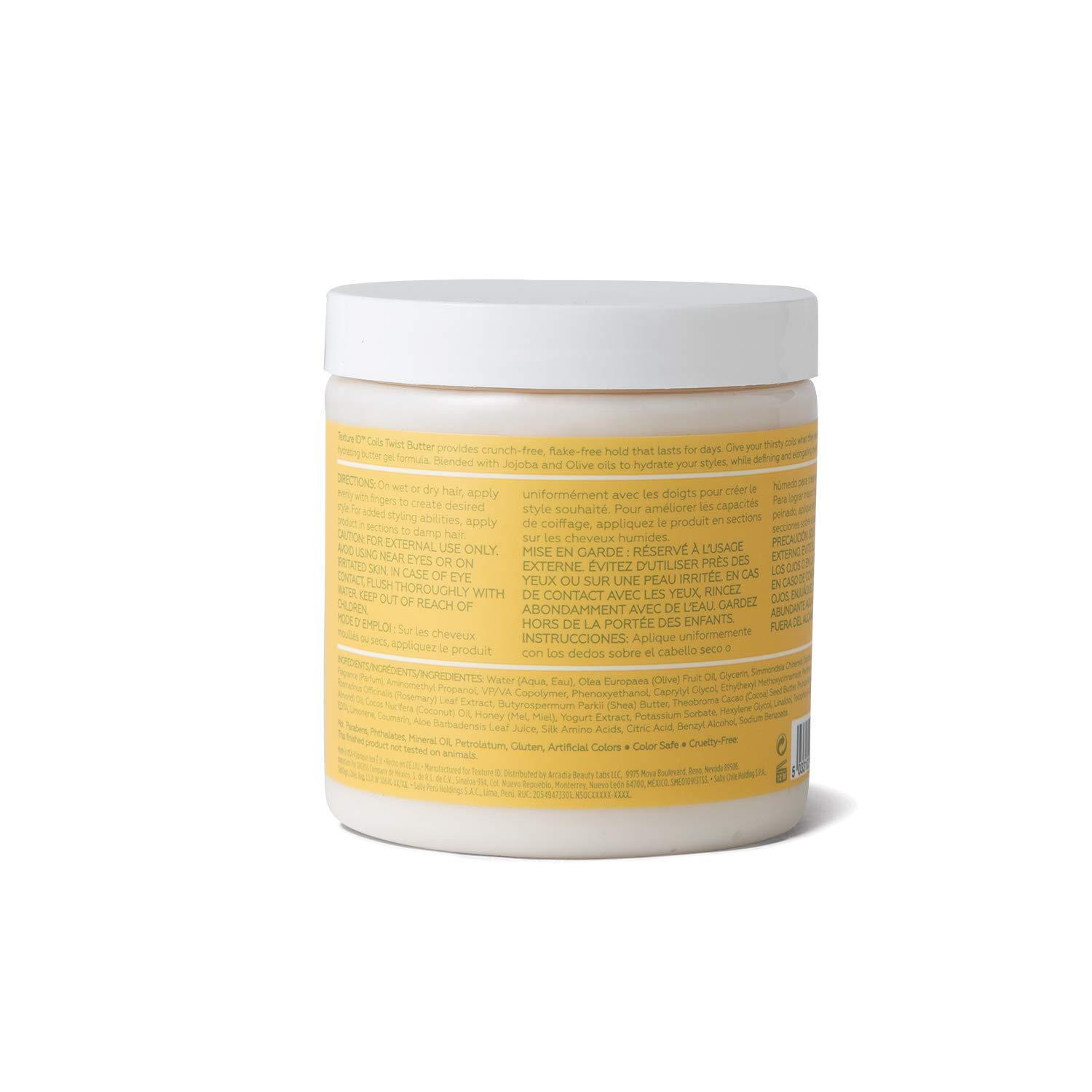 Texture ID Coils Twist Butter - Ultimate Hydration & Definition for ...