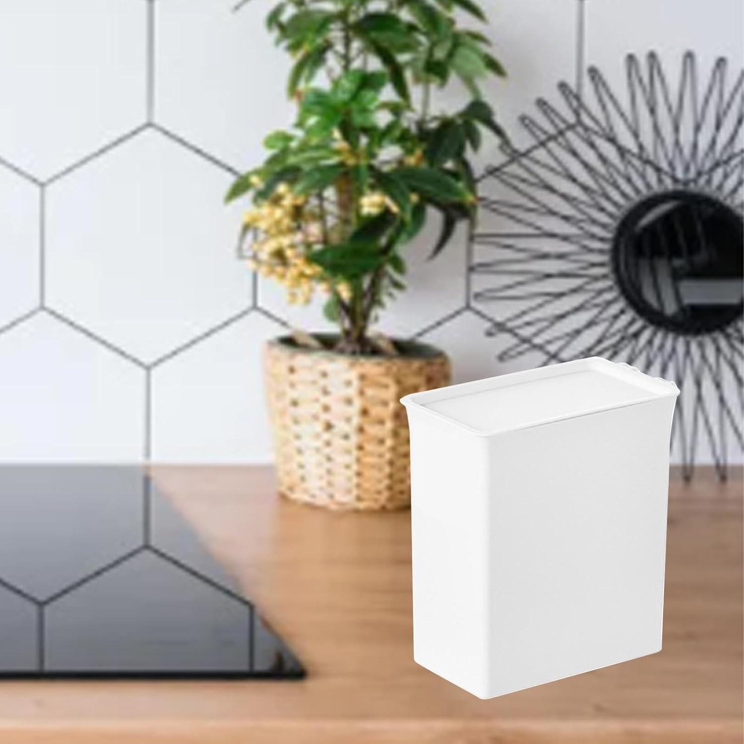 SUNFECILI Laundry Detergent Storage Box Laundry Powder Bin Washing ...