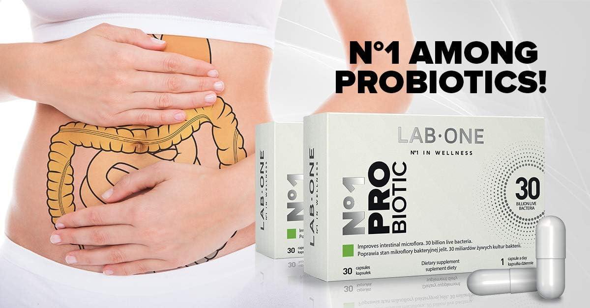 LAB ONE N1 ProBiotic + Prebiotic 30 Capsules - Modern SYNBIOTYK | Buy ...