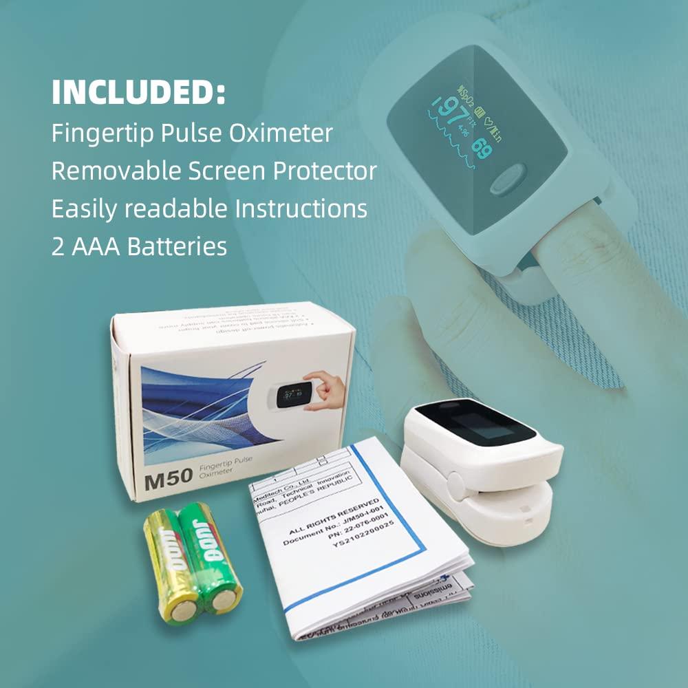 BTL M70B Pulse Oximeter | CE Approved Finger Oxygen Monitor for Adults ...