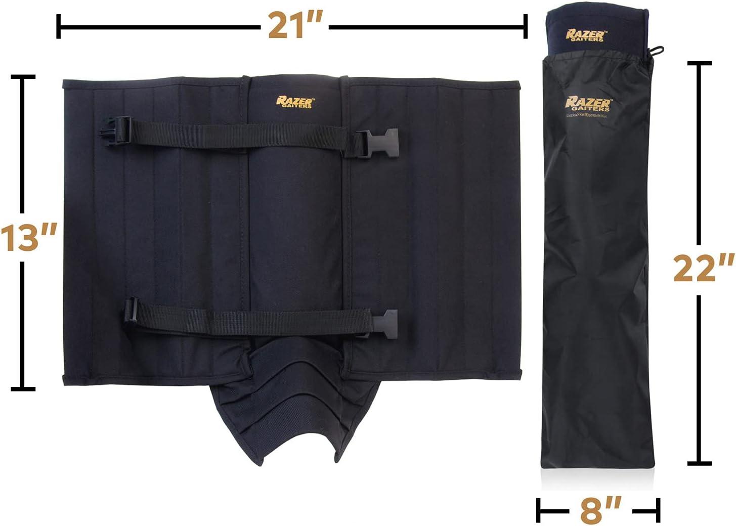 Razer Snake Gaiters - Snake Bite Protection Guards for Hiking & Hunting ...