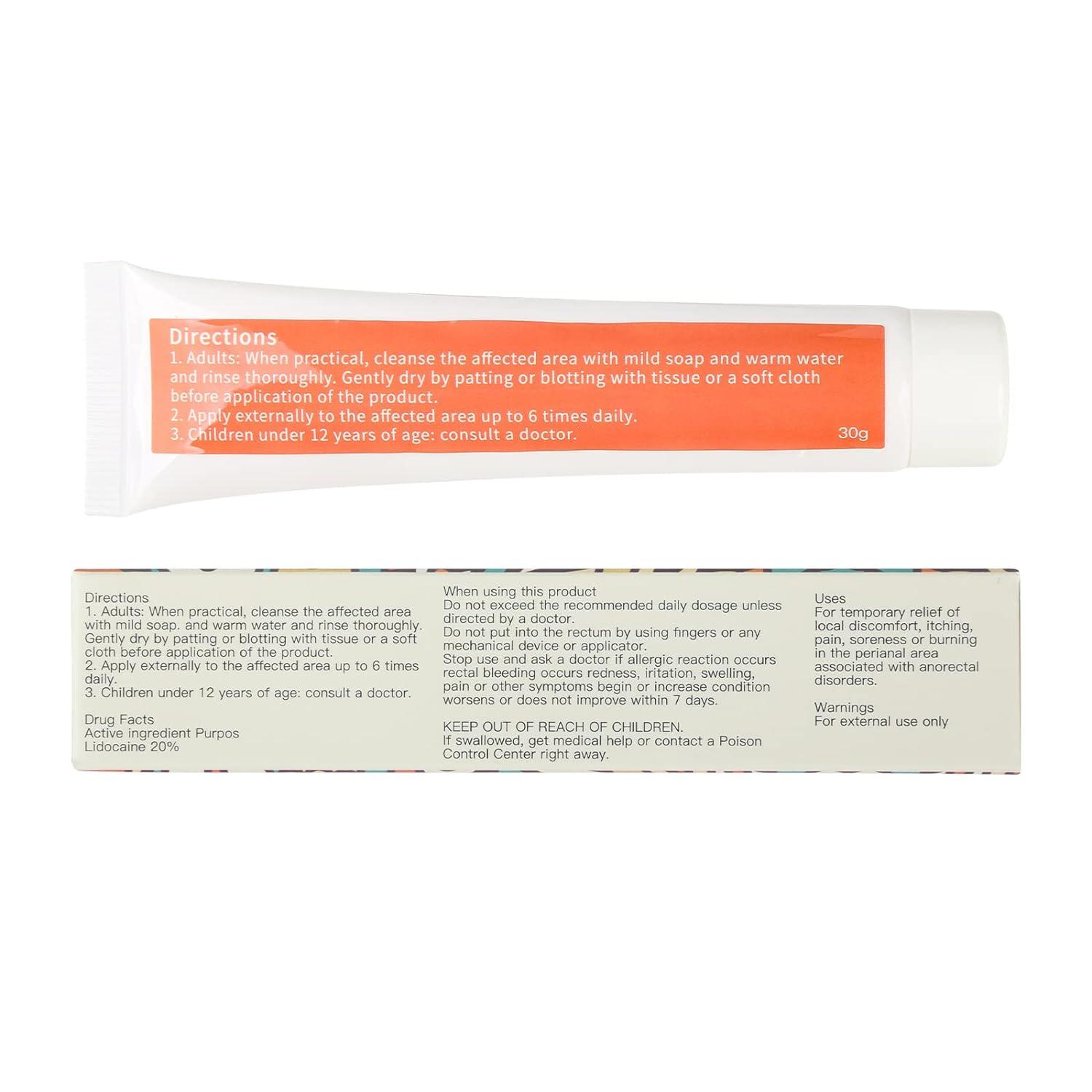 30g Soothing Analgesic Cream for Pain Relief and Skin Repair - Topical ...