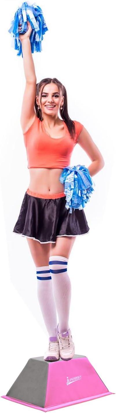 Juperbsky Stunt Training Stand | Cheerleading Balance Trainer | Pink ...
