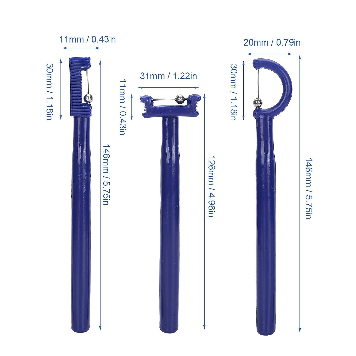 3pcs Tongue Tip Exercise Tool Set - Oral Muscle Training for ...