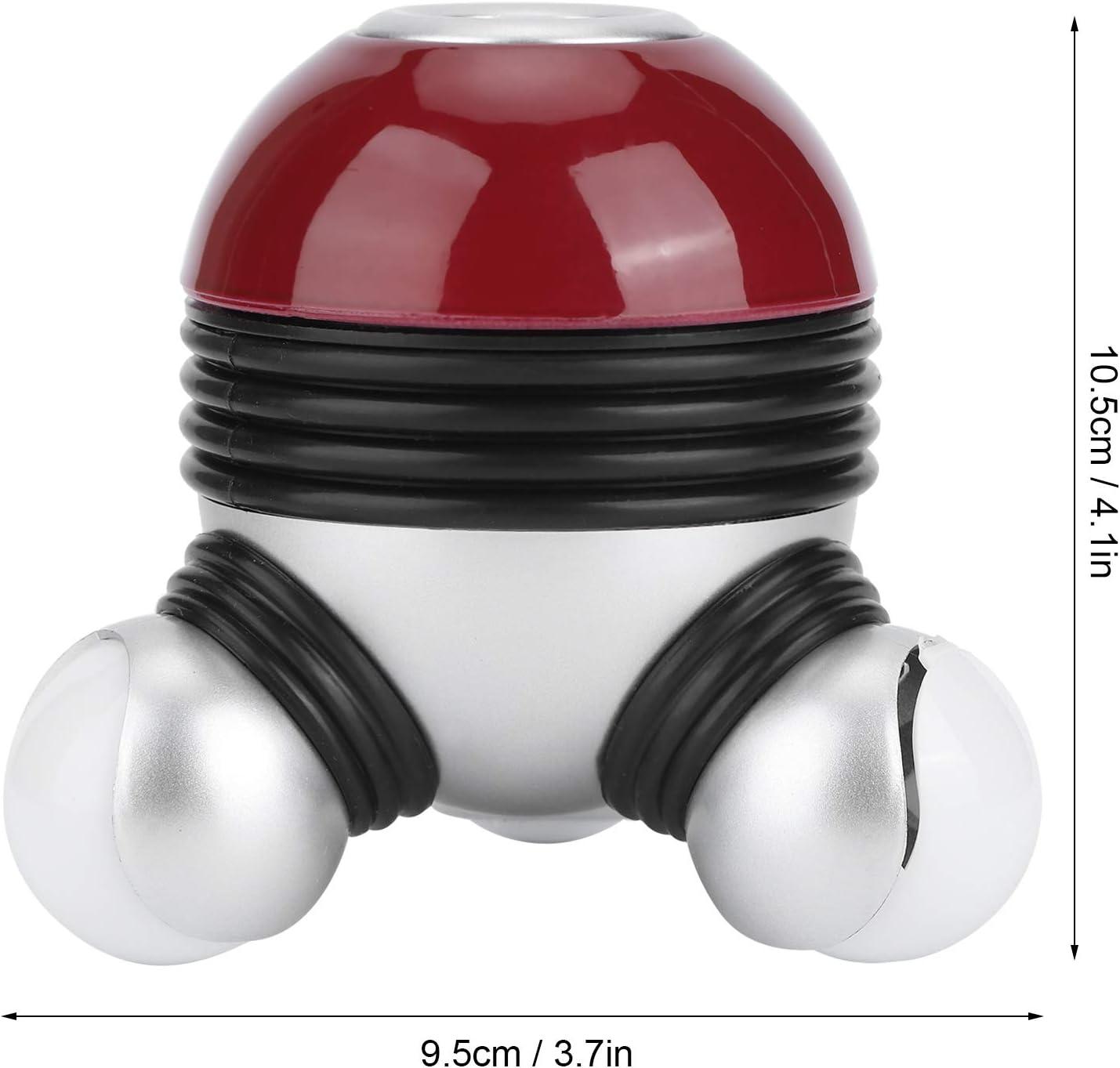 Back Massage Device - Mini Compact Electric Massager with 3 Heads for ...