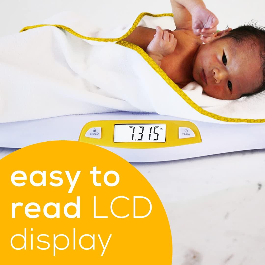 Beurer BY80 Digital Baby Scale, Infant Scale for Weighing in Pounds ...