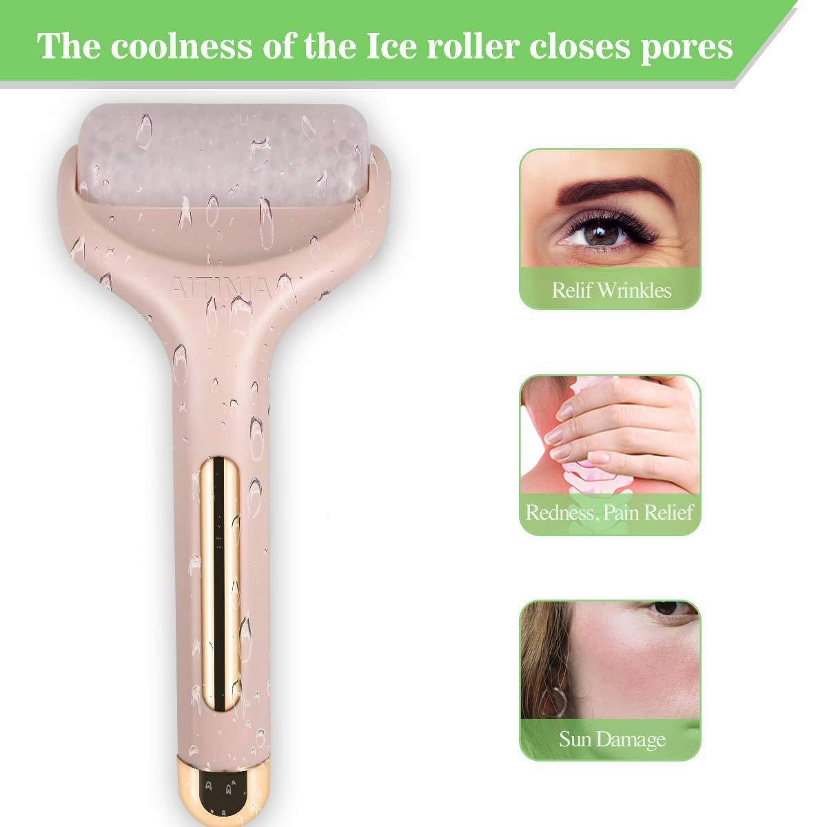 AITINIA Ice Roller - Face Roller Massager for Puffiness Relief, Pain ...