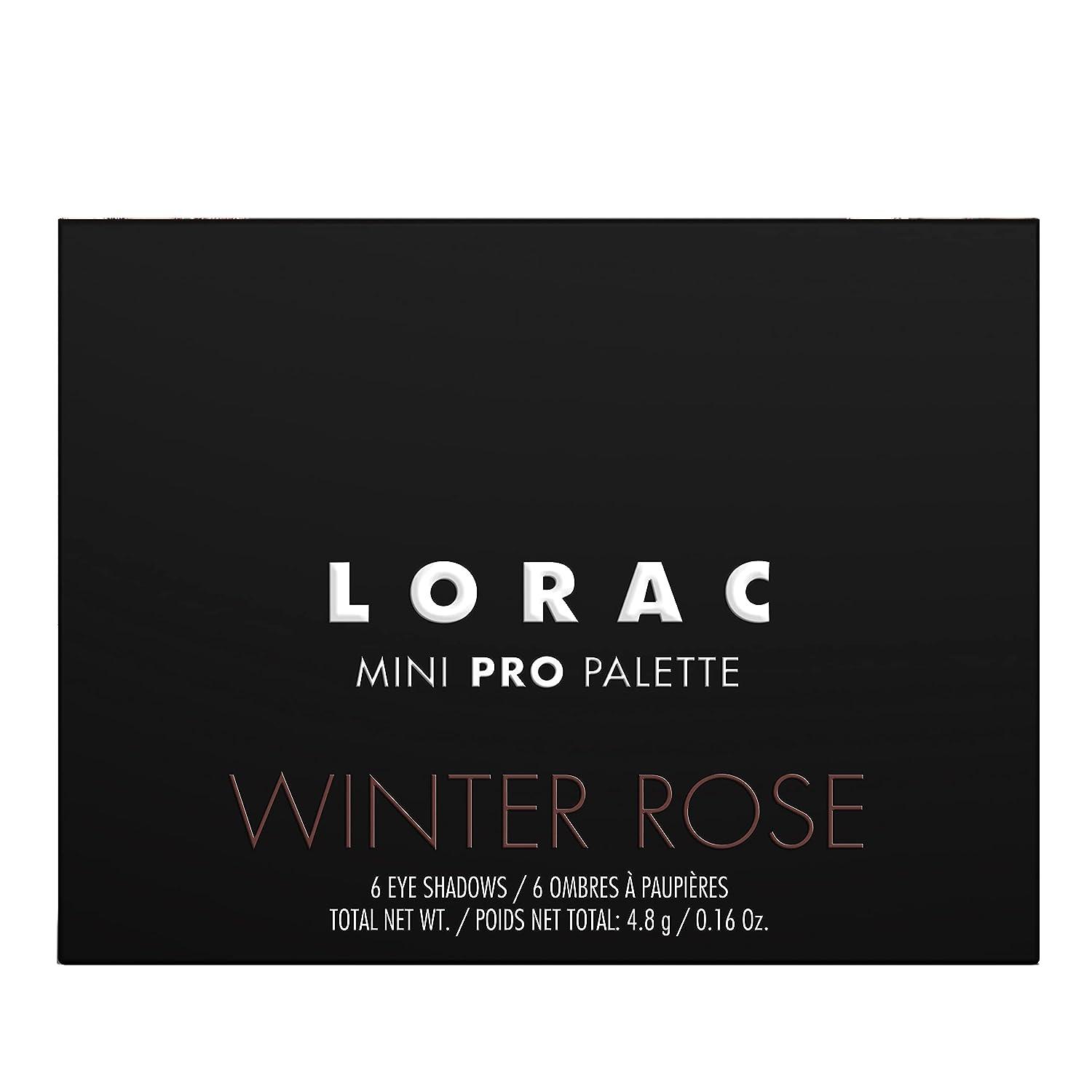 LORAC Mini PRO Matte & Glitter Eyeshadow Palette in Wild Rose - Limited ...