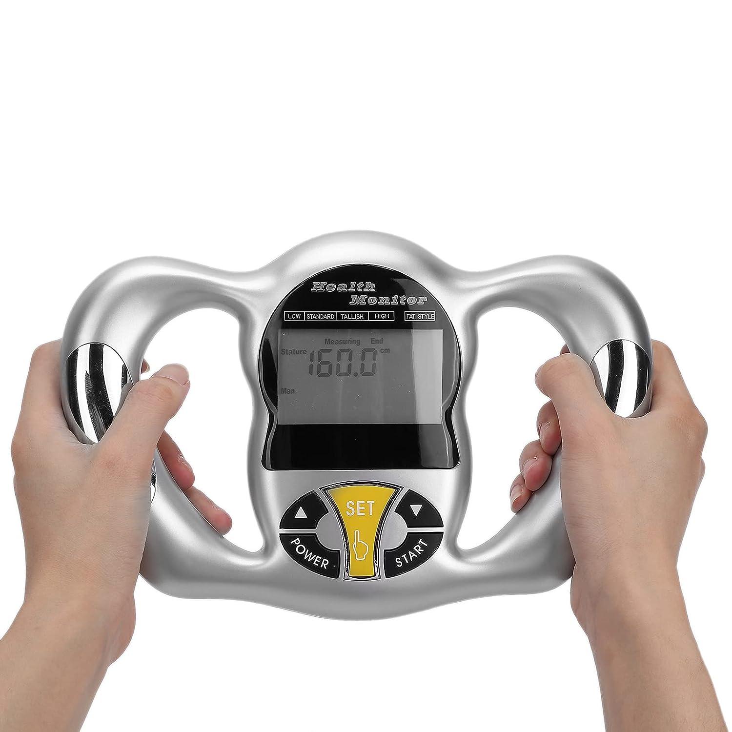 Handheld Body Fat Analyzer | BMI Meter & Weight Scale for Home, Salon ...